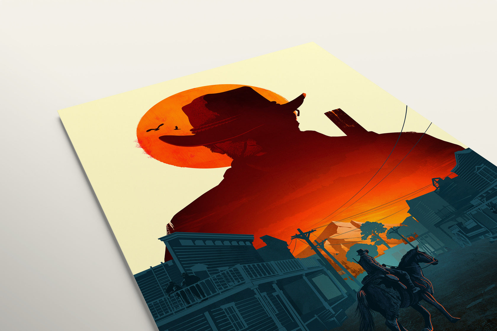 Red Dead Redemption Poster Print – Jason Pooley Art & Prints