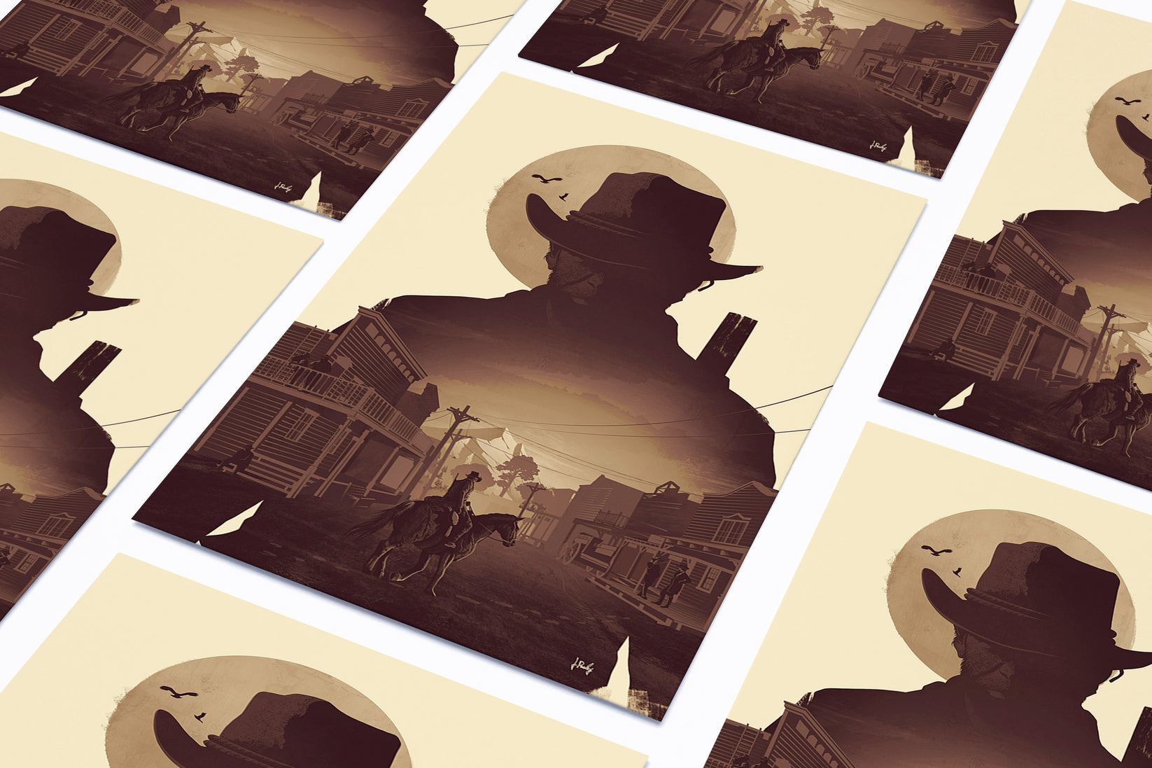 Red Dead Redemption Poster Print – Jason Pooley Art & Prints