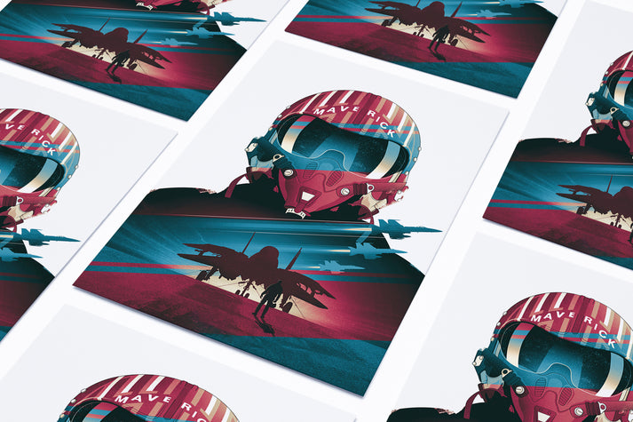 Top Gun Movie Poster Print – Jason Pooley Art & Prints