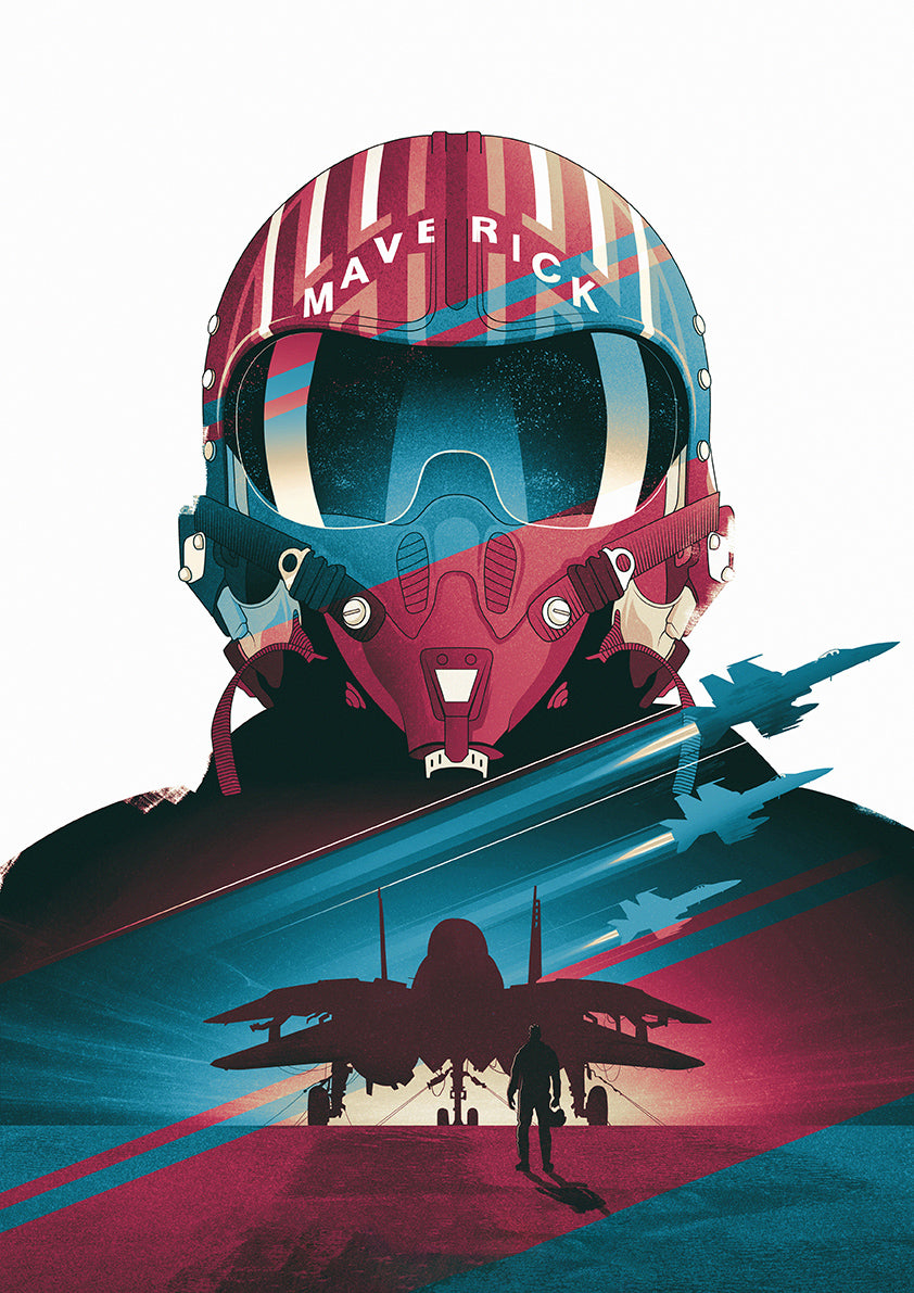 Top Gun Movie Poster Print – Jason Pooley Art & Prints